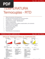 Termopares Tipo K Tabla Tensión en Funcion de Temperatura | PDF | Par ...