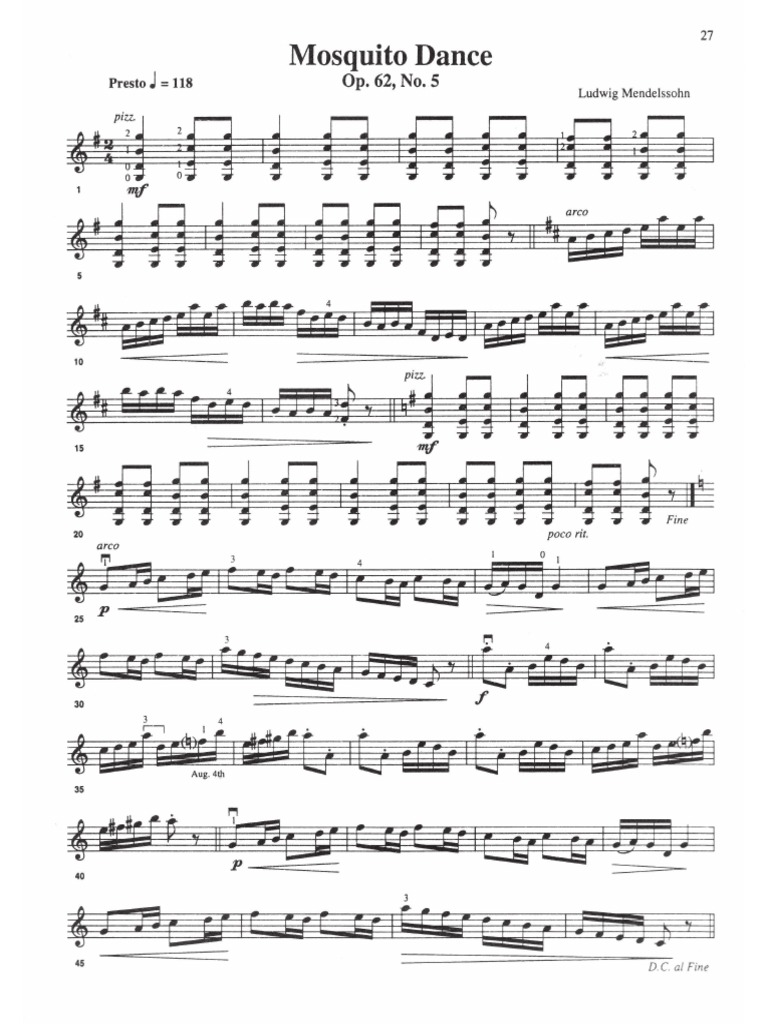 Mosquito Dance | PDF