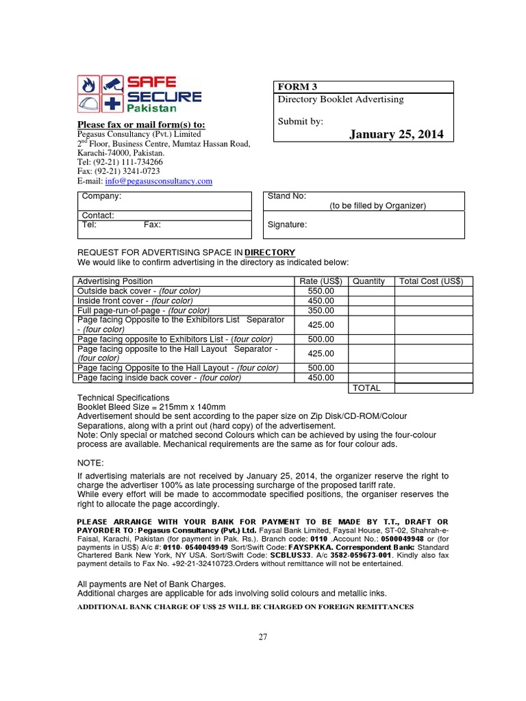 Form 3 PDF | PDF | Fax | Business