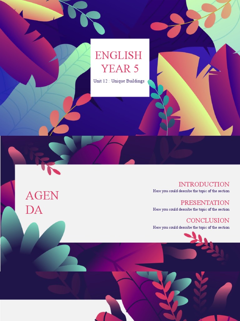 Flowery Gradient by Slidesgo | PDF | Planets | Solar System