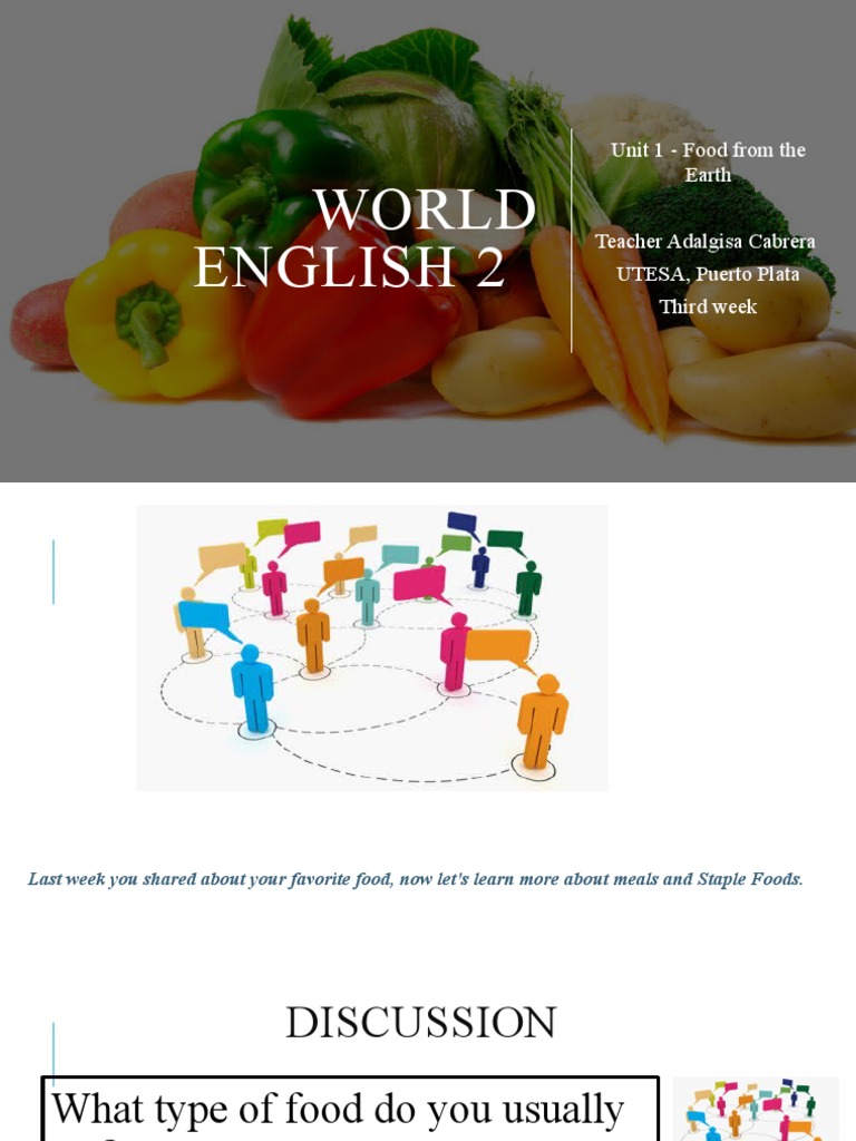 World English 2 Unit 1 | PDF