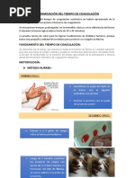 Tiempo de Sangría: Método de Duke | PDF | Hemostasia | Plaqueta