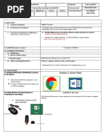 Sample ALS Weekly Lesson Log | PDF | Life | Learning