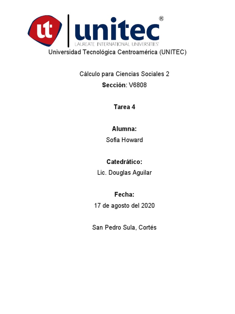 T4 Calculo Sofia | PDF