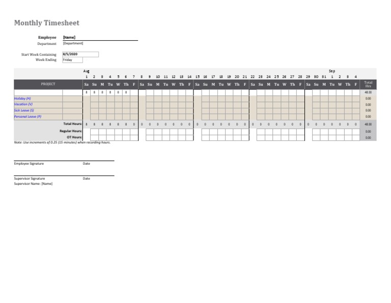 Timesheet | PDF | Working Time | Employee Relations
