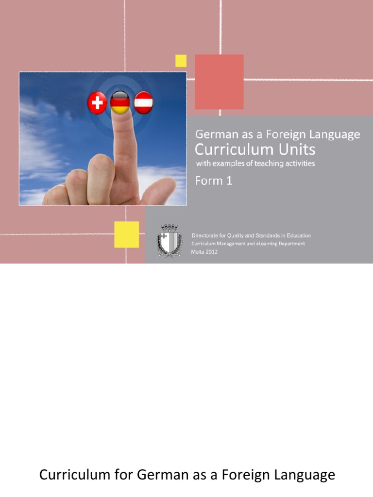 German As A Foreign Language PDF | PDF | Vocabulary | German Language