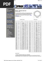 Unc Unf Metric Thread Chart Northwest Fastener | PDF | Screw | Metalworking