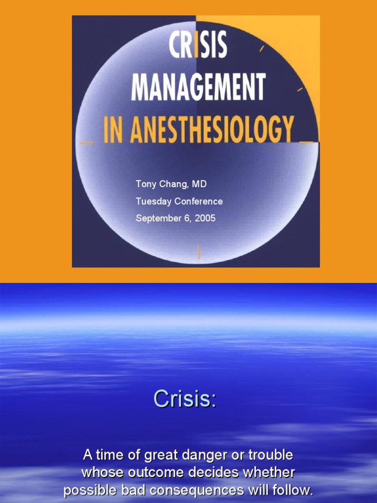 Tony Chang, MD Tuesday Conference September 6, 2005 | PDF | Situation ...