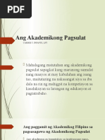 Fil - Report Propesyonal Na Pagsulat | PDF