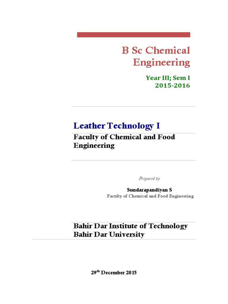 Leather Technology I Pdf Pdf Leather Dye
