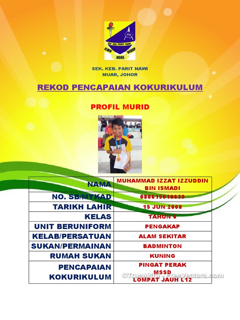 SKPN Profil Murid Kokurikulum | PDF