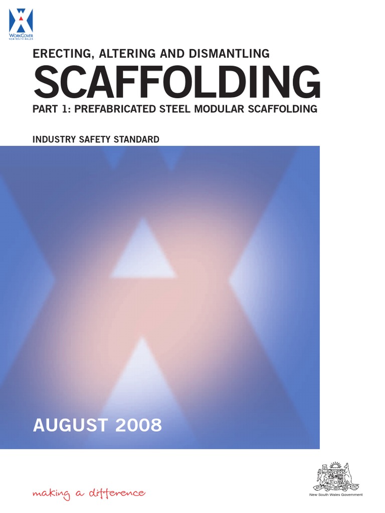 Erecting Altering and Dismantling Scaffolding PDF | PDF | Scaffolding ...