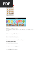 List of Moral Values For Lesson Planning | PDF | Love | Morality