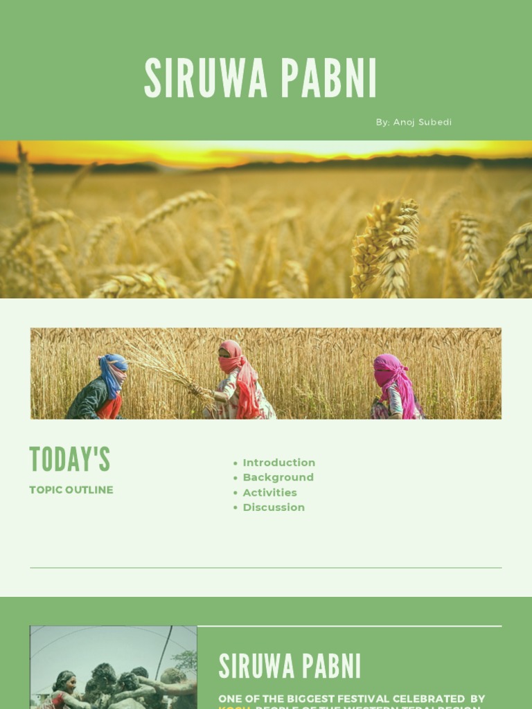 Siruwa Pabni: by Anoj Subedi | PDF | South Asia