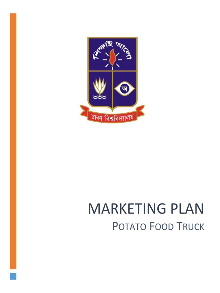Marketing Plan Potato Food Truck | PDF | Salad | Foods
