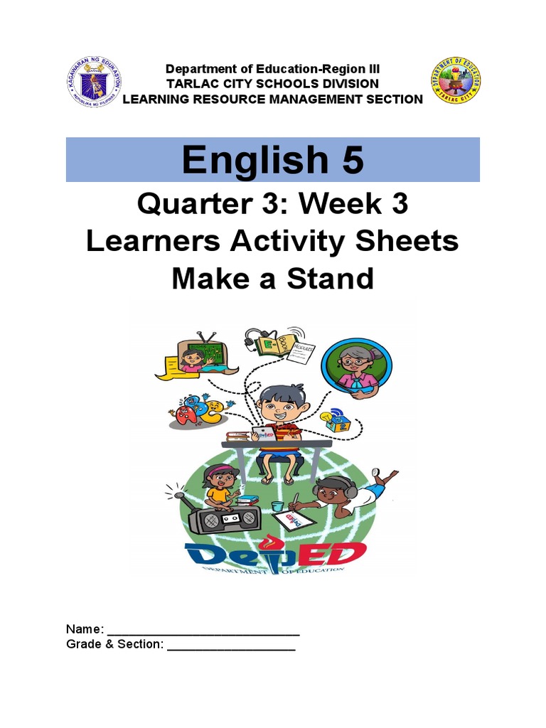 LAS Template English | PDF | Understanding | Learning