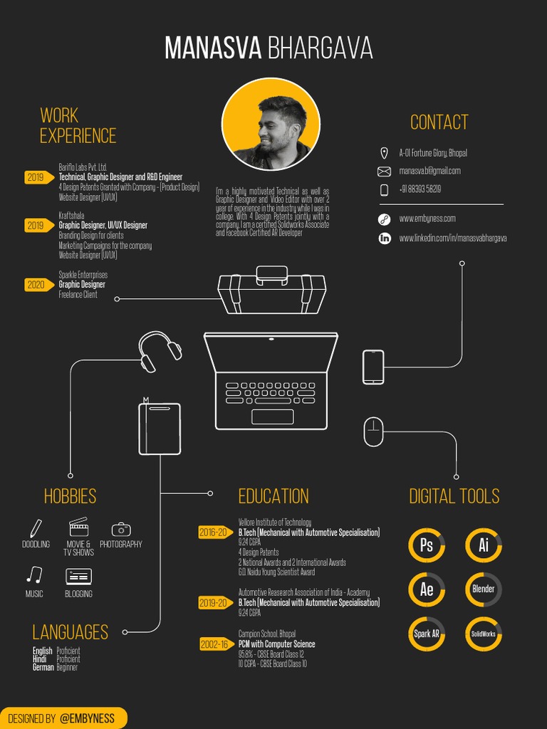 Manasva Bhargava Resume PDF | PDF | Computing | Computing And ...