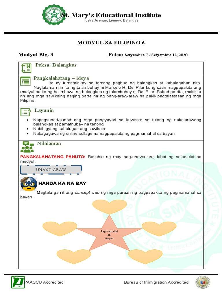 Fil. 6 Module 3 | PDF