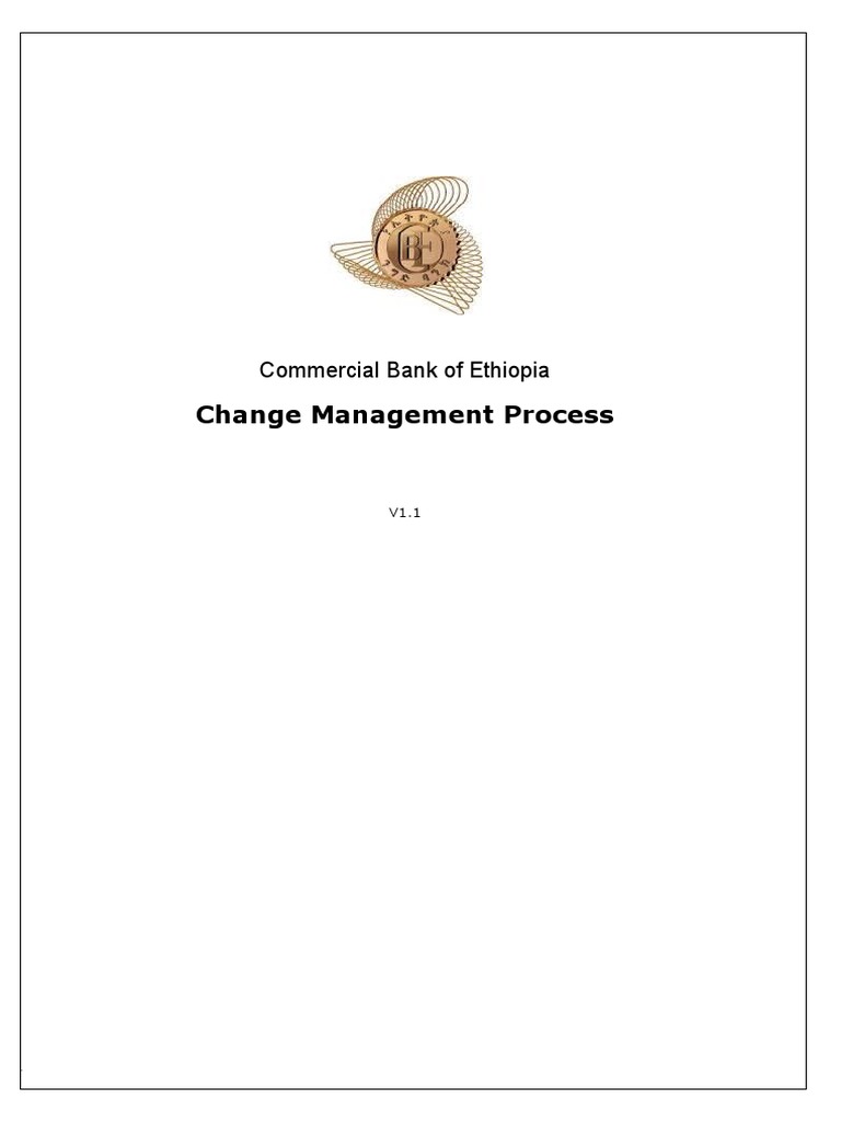 CBE Change Management Process Overview | PDF | Itil | Documentation