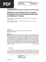 GPCOG Assessment | PDF | Dementia | Alzheimer's Disease