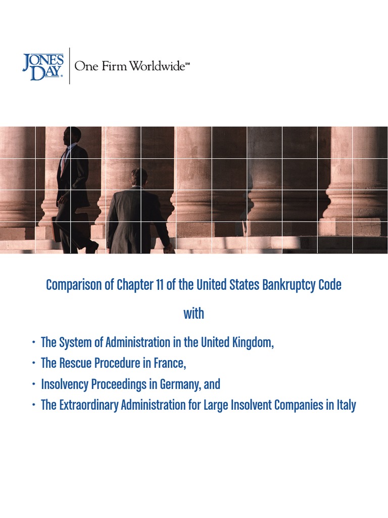 Comparison of Chapter 11 of US Bankruptcy Code With European Countries ...
