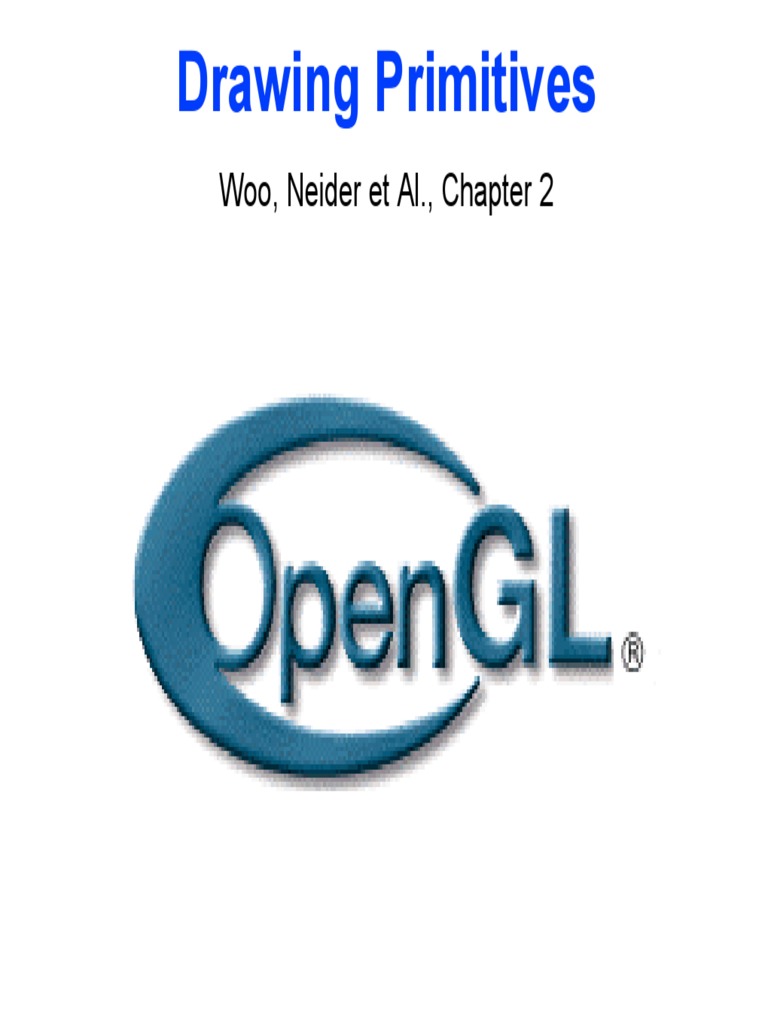 Drawing Primitives: Woo, Neider Et Al., Chapter 2 | PDF | Artistic ...