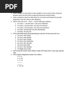 HTML Exercises For You To Practice | PDF | Html Element | Html