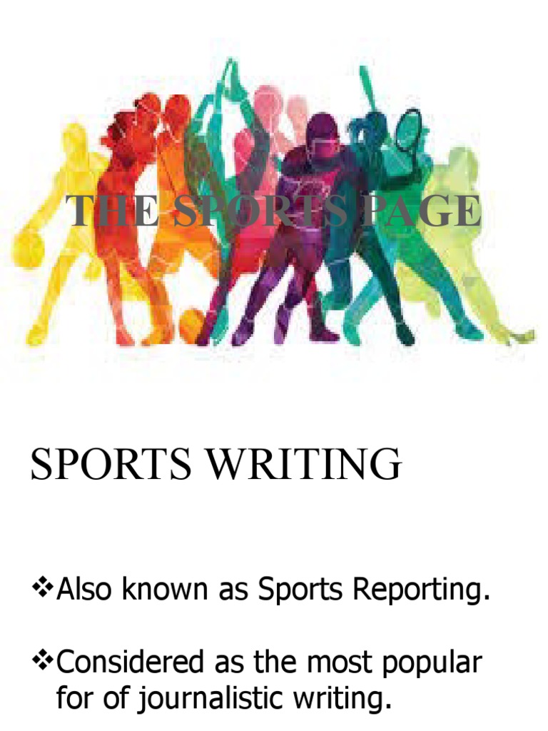 Essentials of Sports Writing Techniques | PDF
