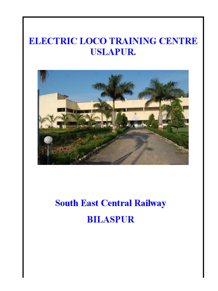 Fdocuments - in - Electric Loco Training Centre Uslapur Loco Training ...