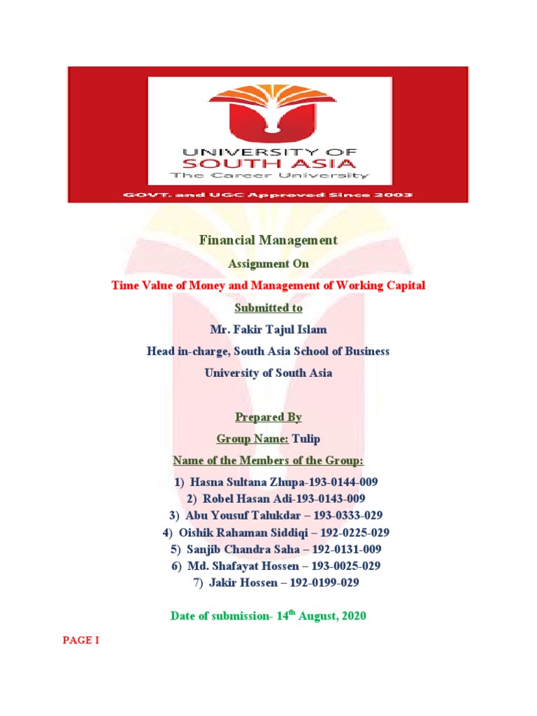 Financial Management Assignment | Download Free PDF | Credit | Finance ...