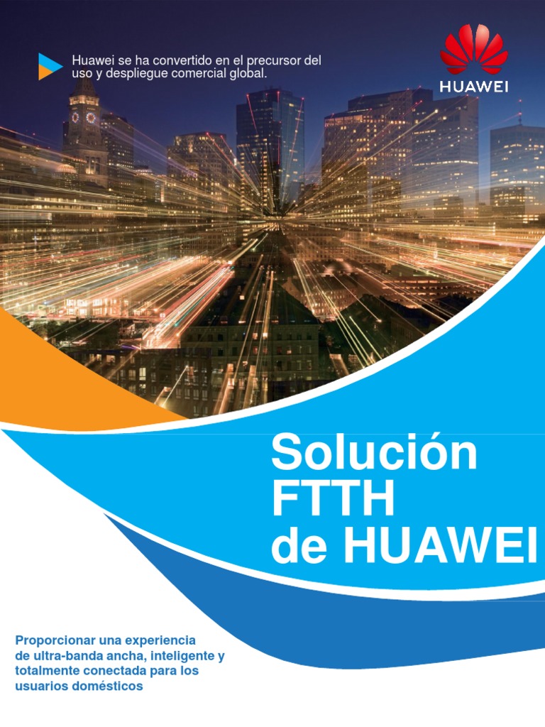 FTTH Huawei PDF | PDF
