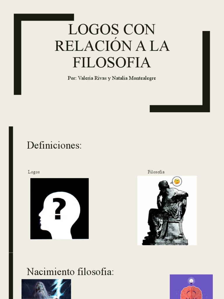 Filosofia Logos | PDF