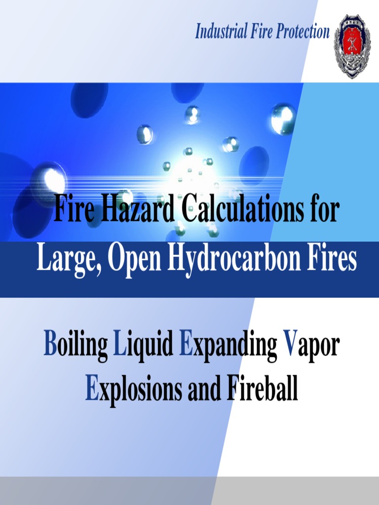 Calculating Thermal Radiation Hazards from Large Hydrocarbon Pool Fires ...