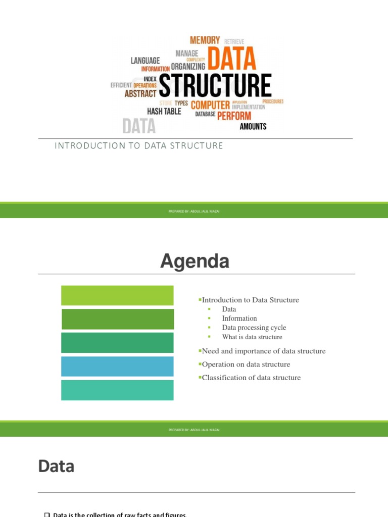 Introduction To Data Structures Pdf Array Data Structure Data 8800