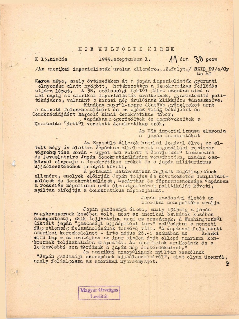 I M P E R I A L I S T Á K Uralma Ollonero - Í Folyt%/ S Z I B Pj/O/Cjy | PDF | Latin Script