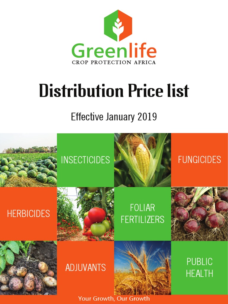 Crop Protection Product Pricelist | PDF | Chelation | Fertilizer