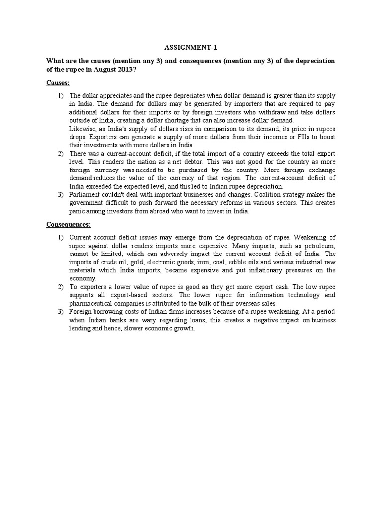 ASSIGNMENT1 | PDF | Government Budget Balance | Macroeconomics