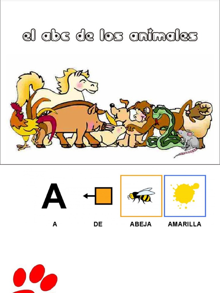 El ABC de Los Animales | PDF | Libros para adolescentes