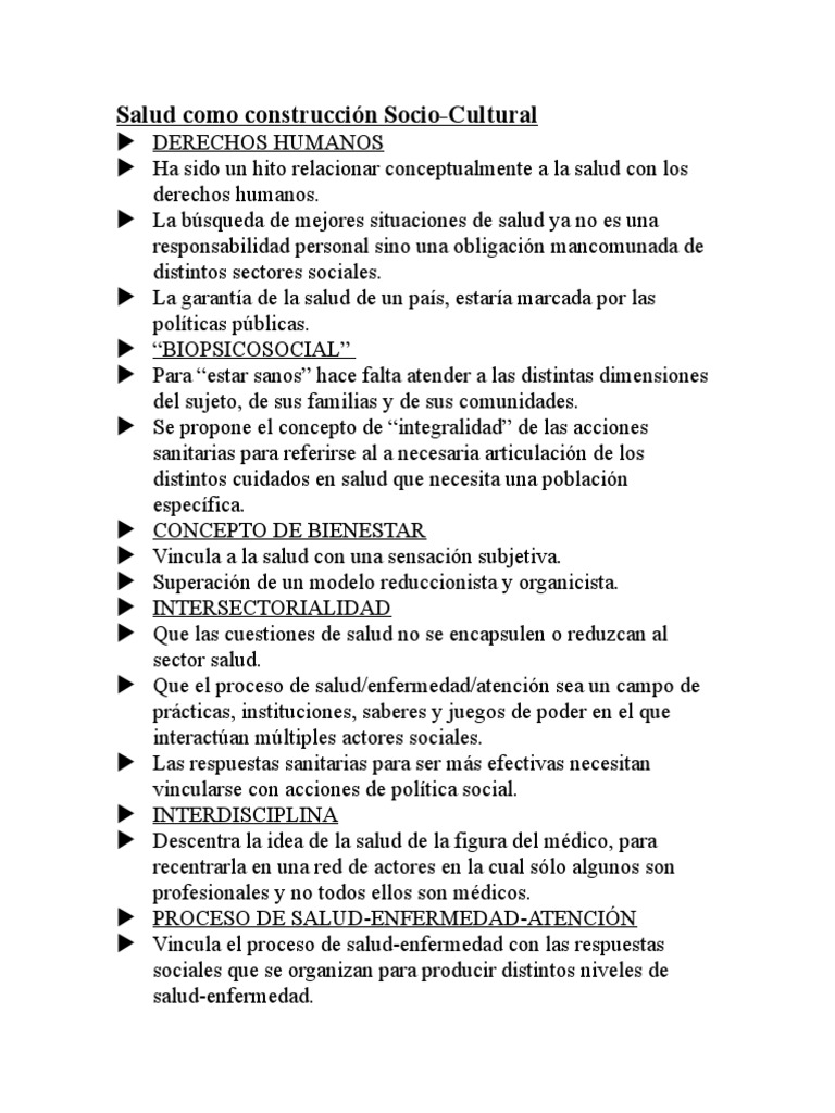 Power Salud Construcción Social | PDF | Salud y bienestar | Medicina