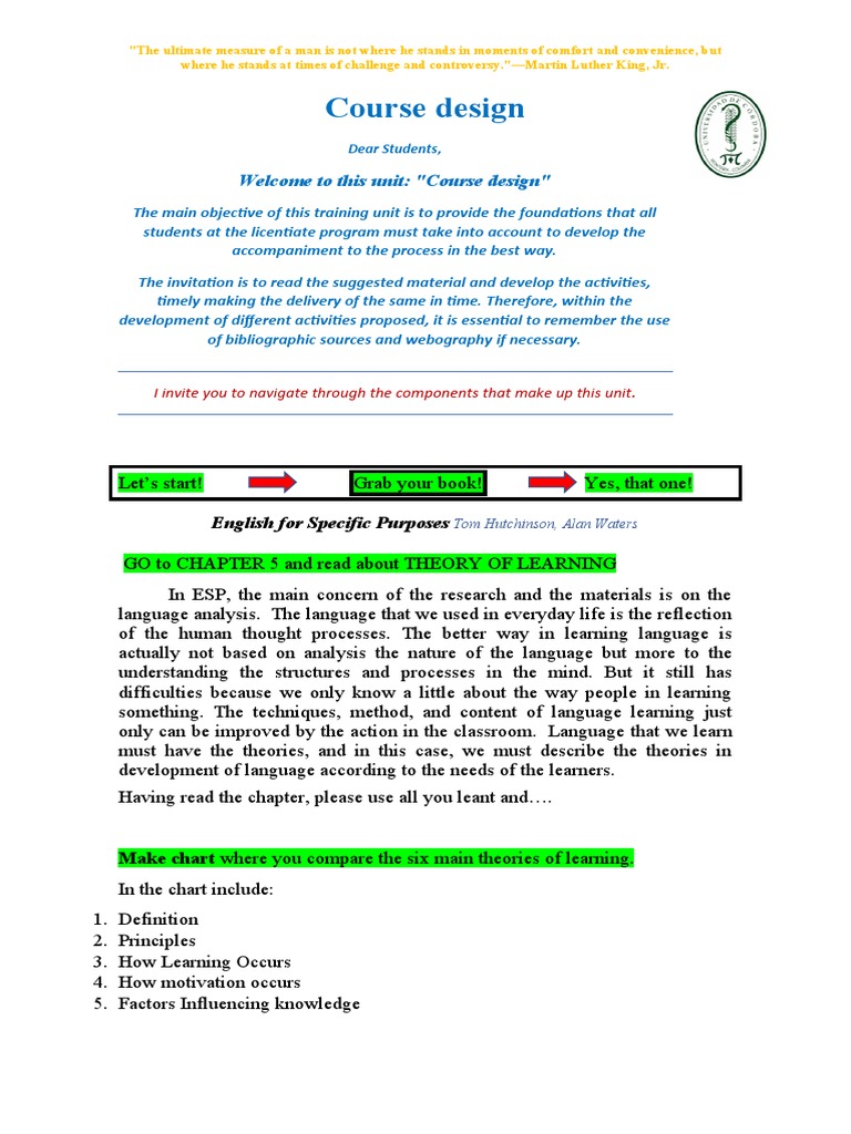 Course Design 2 | PDF | Fluency | Foreign Language