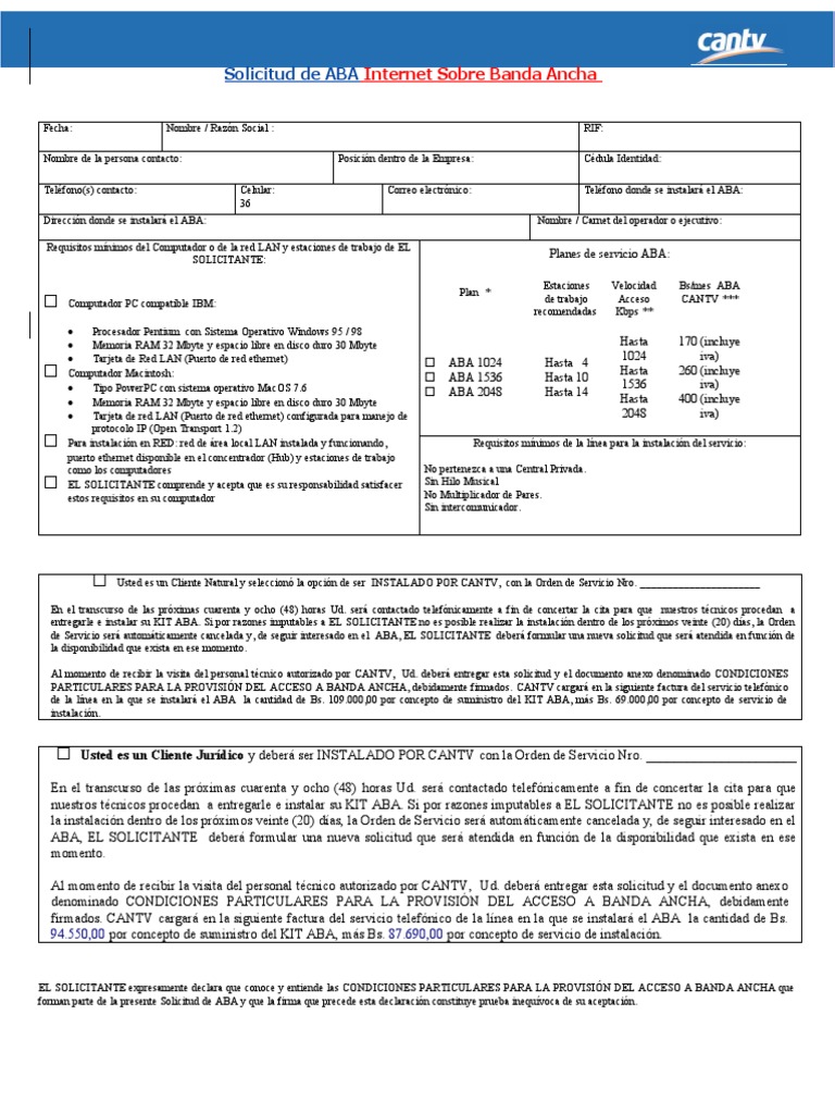 Planilla ABA | PDF | Controlador de interfaz de red | Red de computadoras