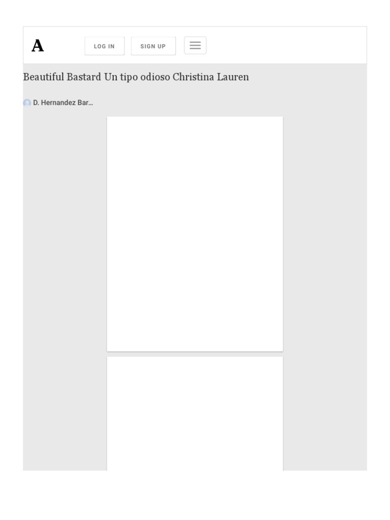 (PDF) Beautiful Bastard Un Tipo Odioso Christina Lauren - Diana Hernandez Barcenas - Academia ...