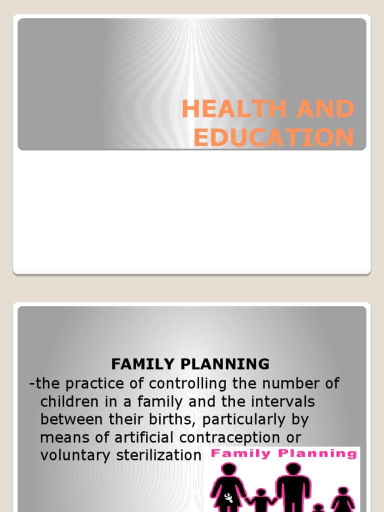 Family Planning | PDF | Family Planning | Birth Control