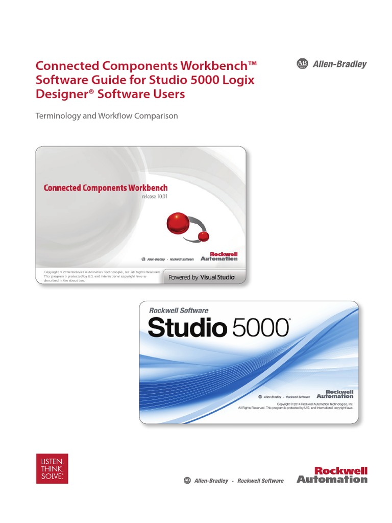 Connected Components Workbench™ Software Guide For Studio 5000 Logix Designer® Software Users ...