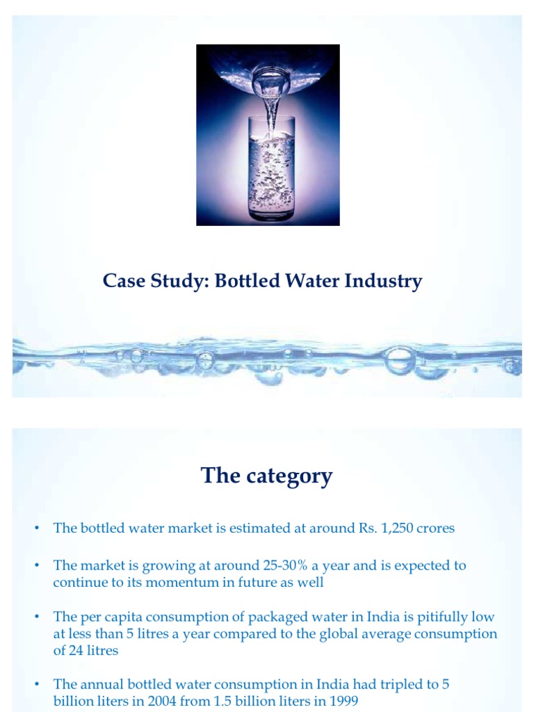 BottledWater CaseStudy | PDF | Bottled Water | Brand