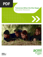 Themes in Tomorrow When The War Began Themes | PDF