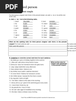 Was Were Text - Exercise | PDF