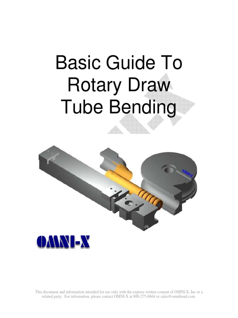 25 Omni X Tube Bending Guide | PDF | Metalworking | Pipe (Fluid Conveyance)