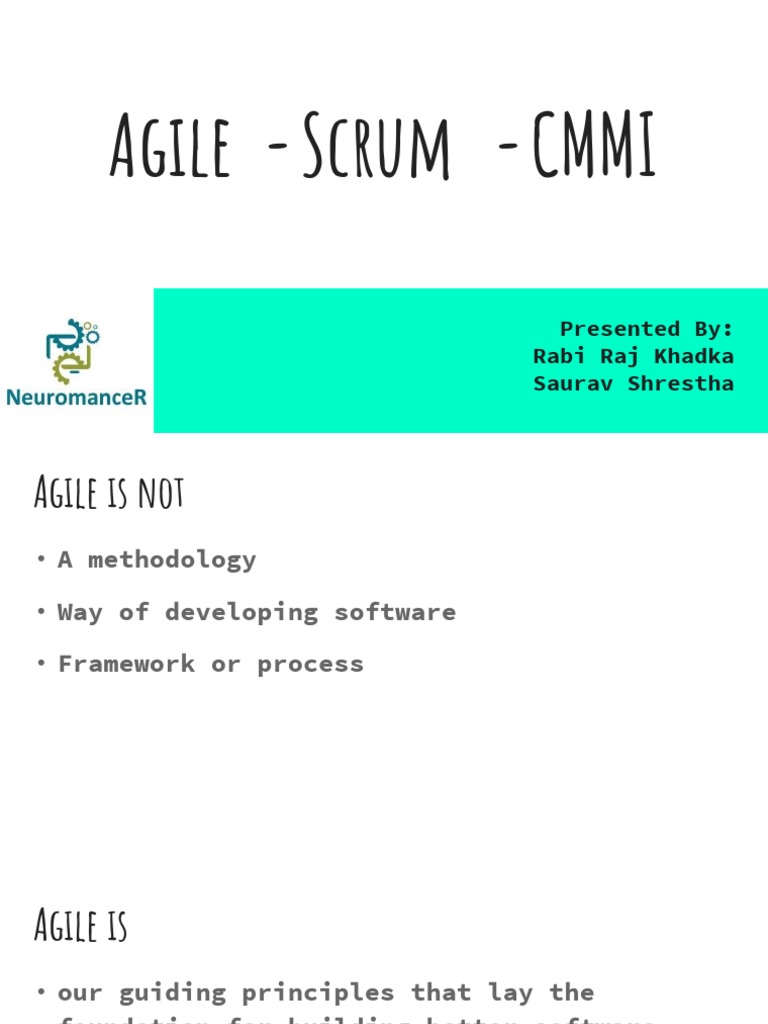 Agile Scrum Cmmi 170707132128 PDF | PDF | Scrum (Software Development ...