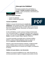Introducción a Microsoft Publisher 2016 | PDF | Microsoft | Ventana (informática)